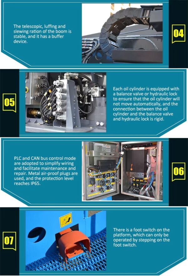 Diesel telescopic Boom Lift | Mewp Lifts & Forklift Factory
